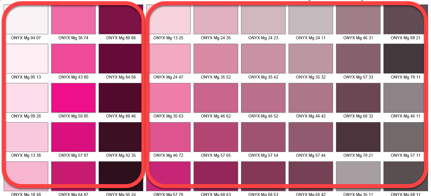 ONYX Color Reference Library – Onyx SupportCenter