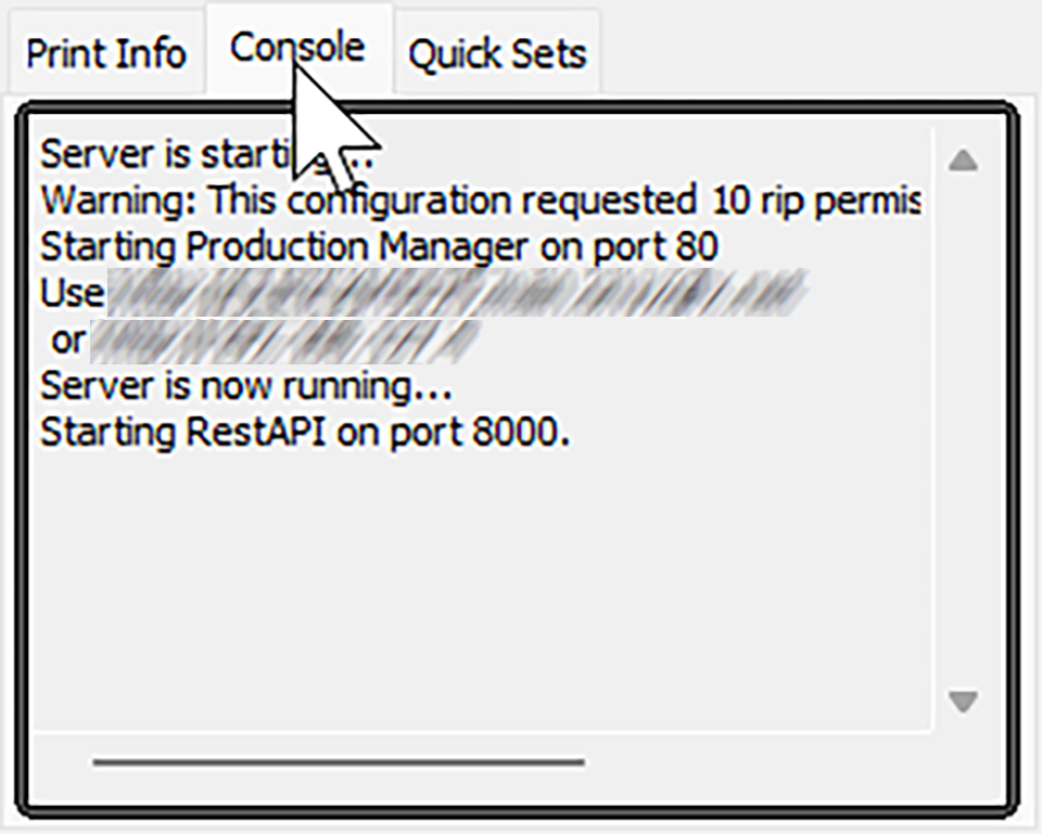 RIP Queue Components – Onyx SupportCenter